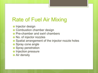 Combustion in diesel engine | PPT