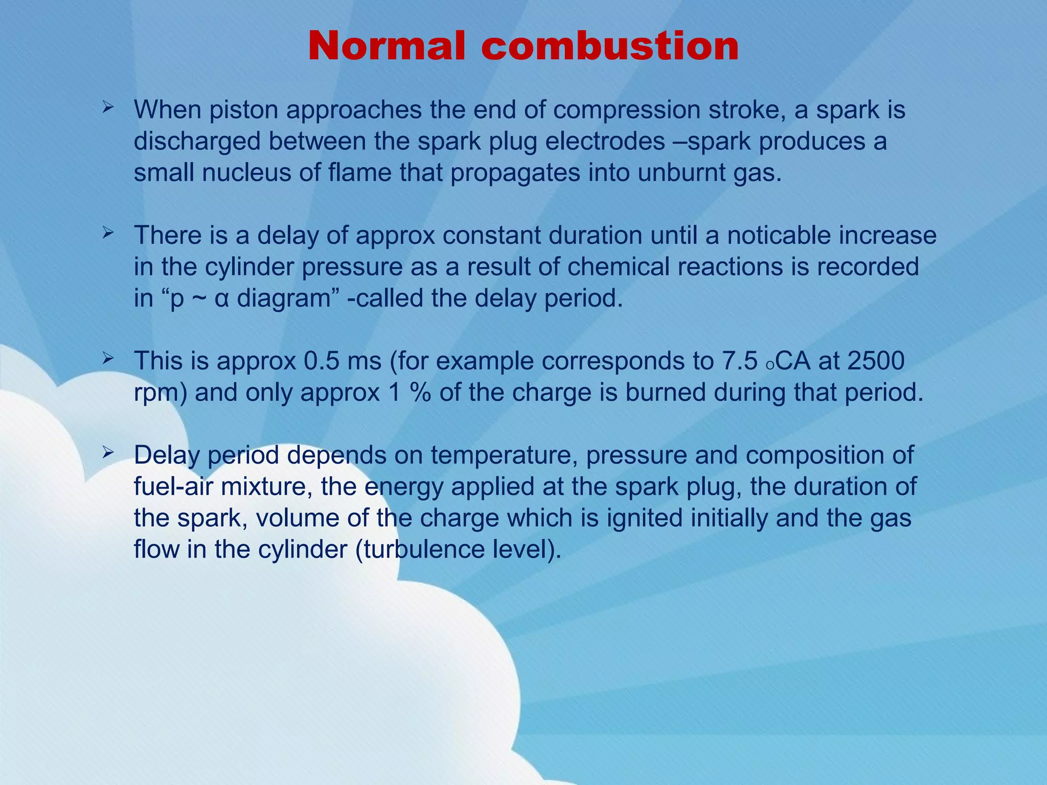 Combustion in si engine | PPT