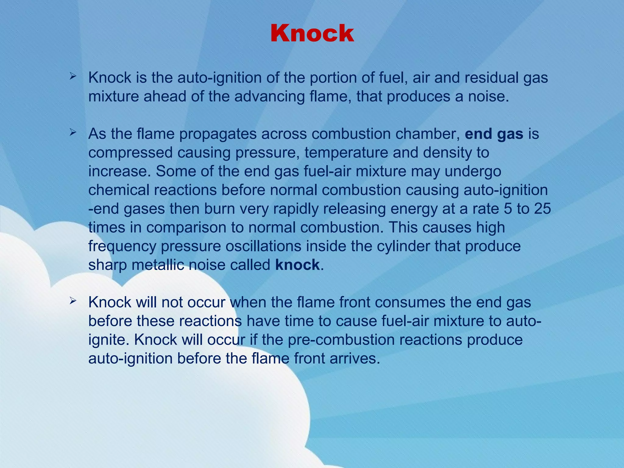 Combustion in si engine | PPT