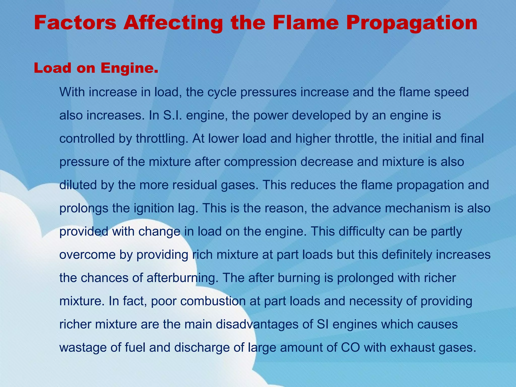 Combustion in si engine | PPT