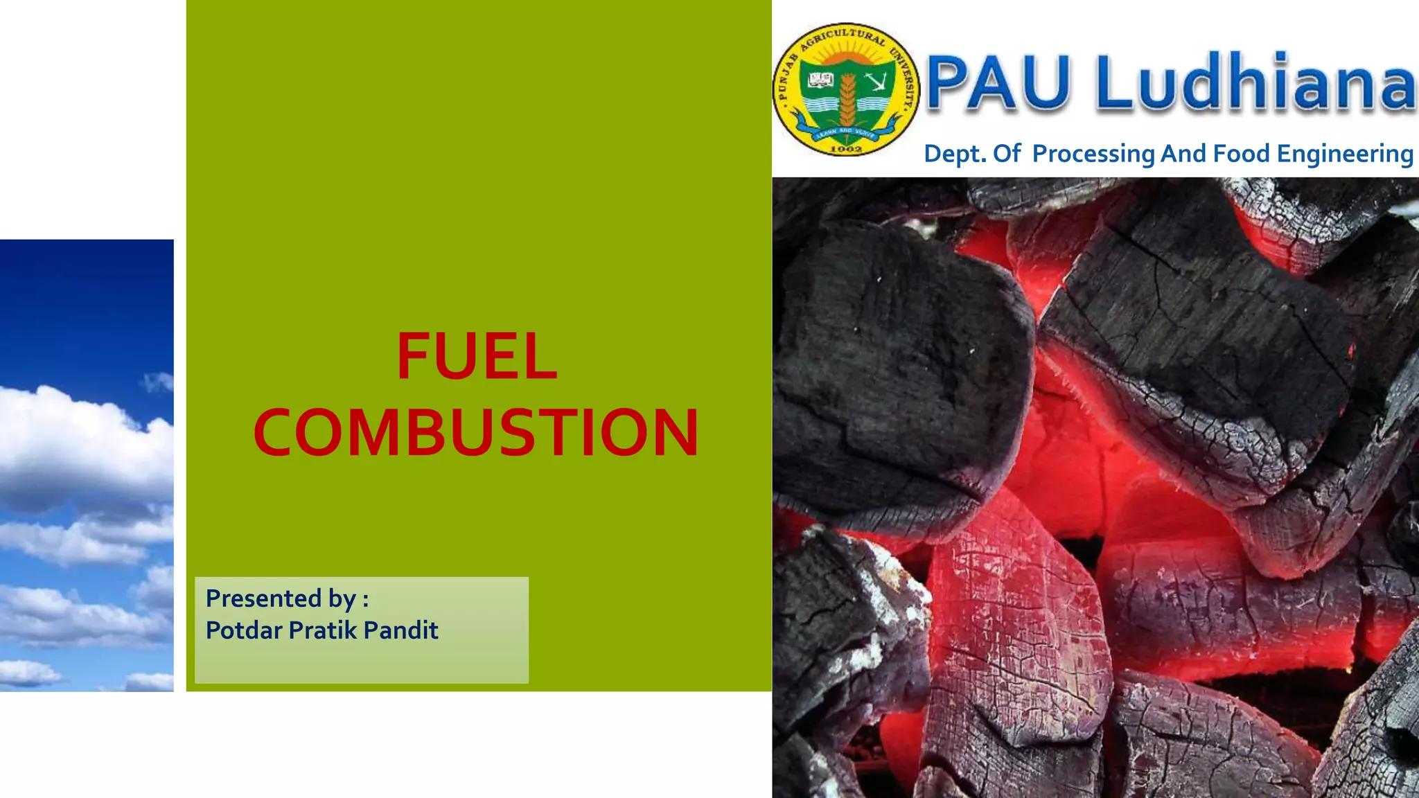 Fuel Combustion Fundamentals | PPT