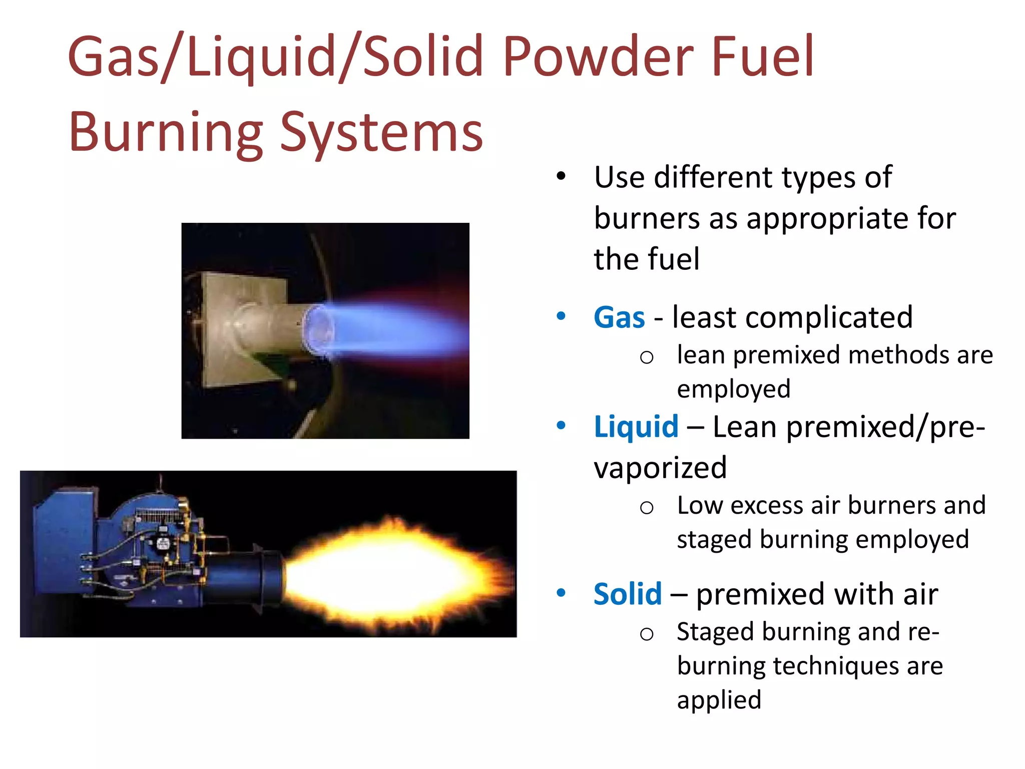combustion in boilers | PDF
