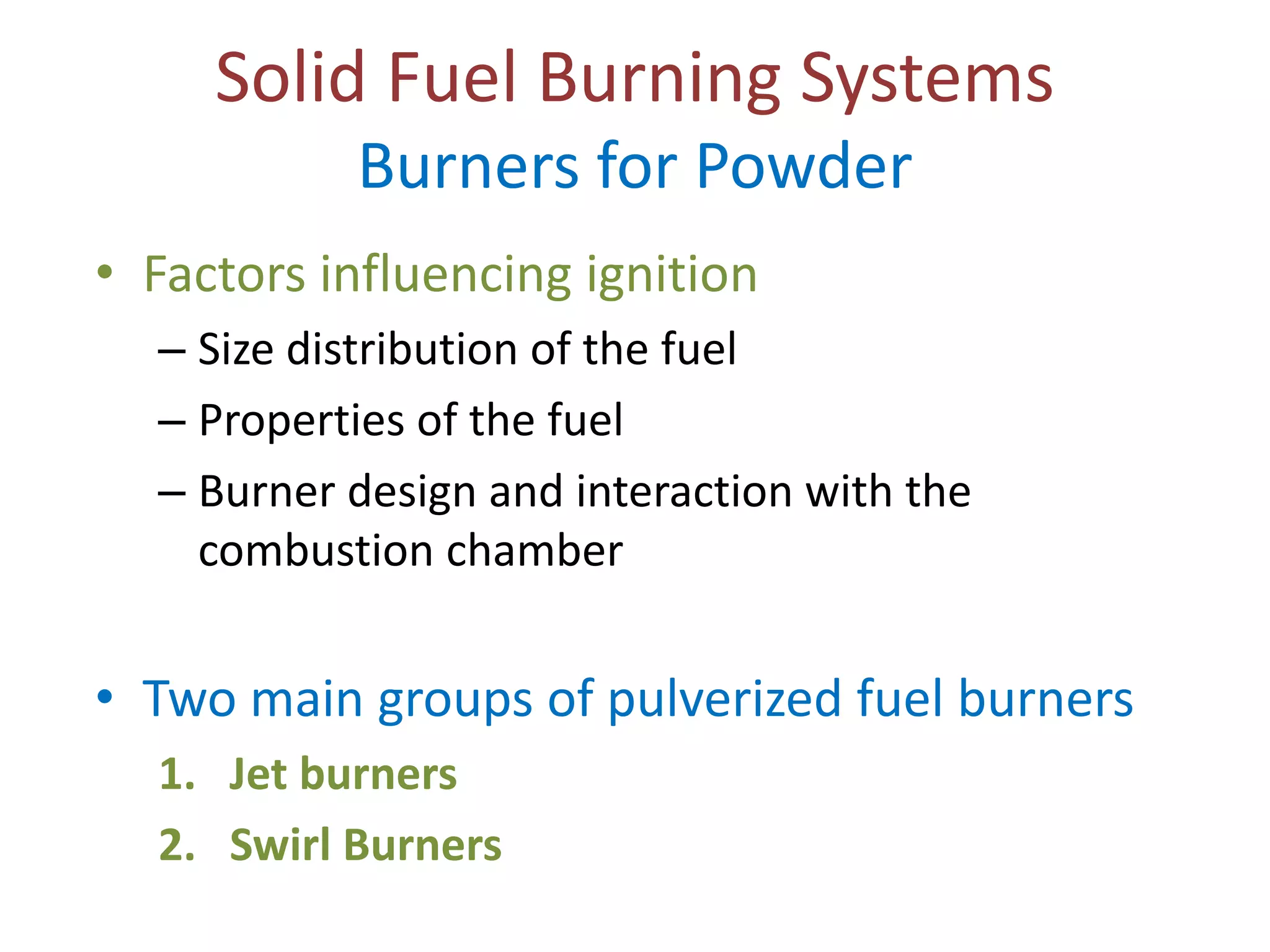 combustion in boilers | PDF