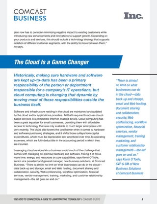 Comcast Business How to build a technology blueprint | PDF