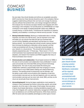 Comcast Business How to build a technology blueprint | PDF