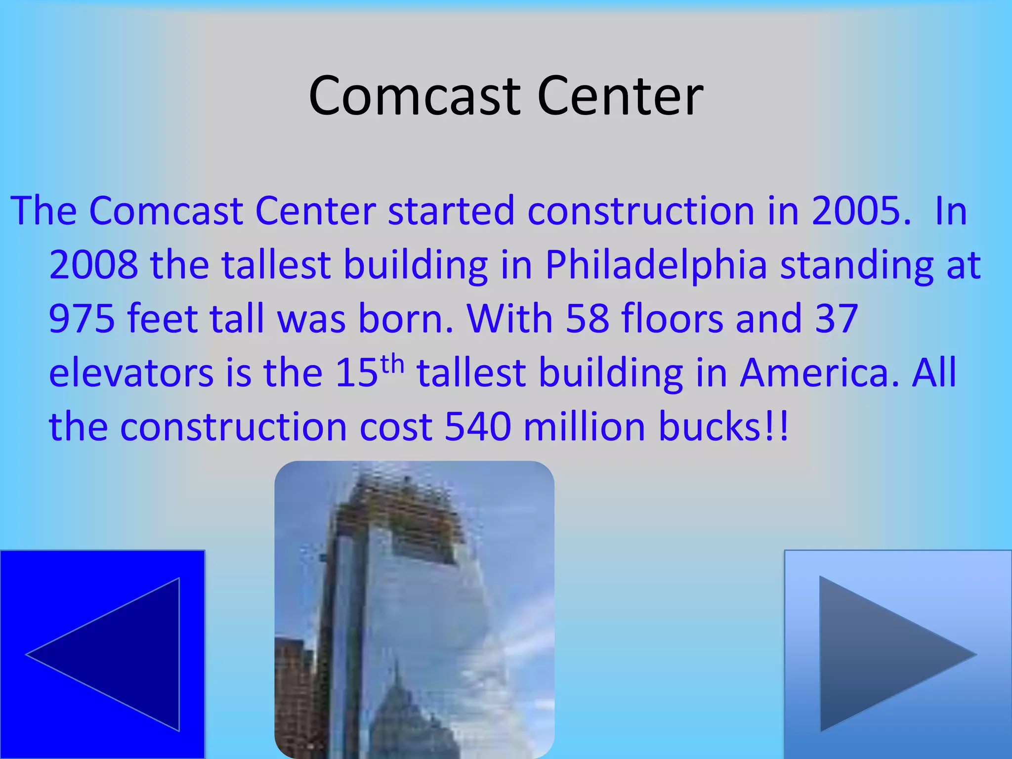 Comcast Center | PPTX