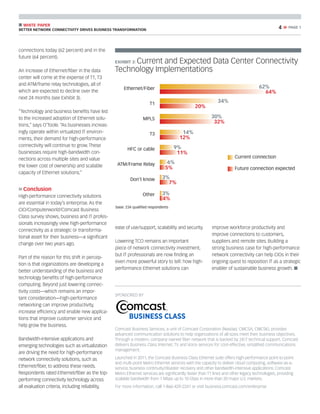 Comcast Metro E Strategic White Paper | PDF