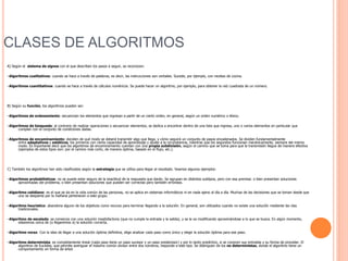 Comcepto de algoritmos | PPTX