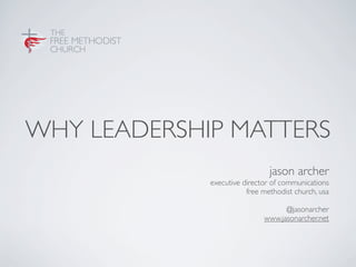 Why Leadership Matters | PPT