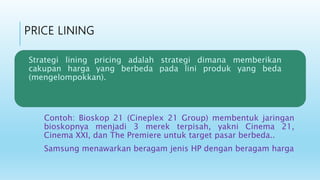 Strategi harga | PPTX