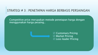 Strategi harga | PPTX