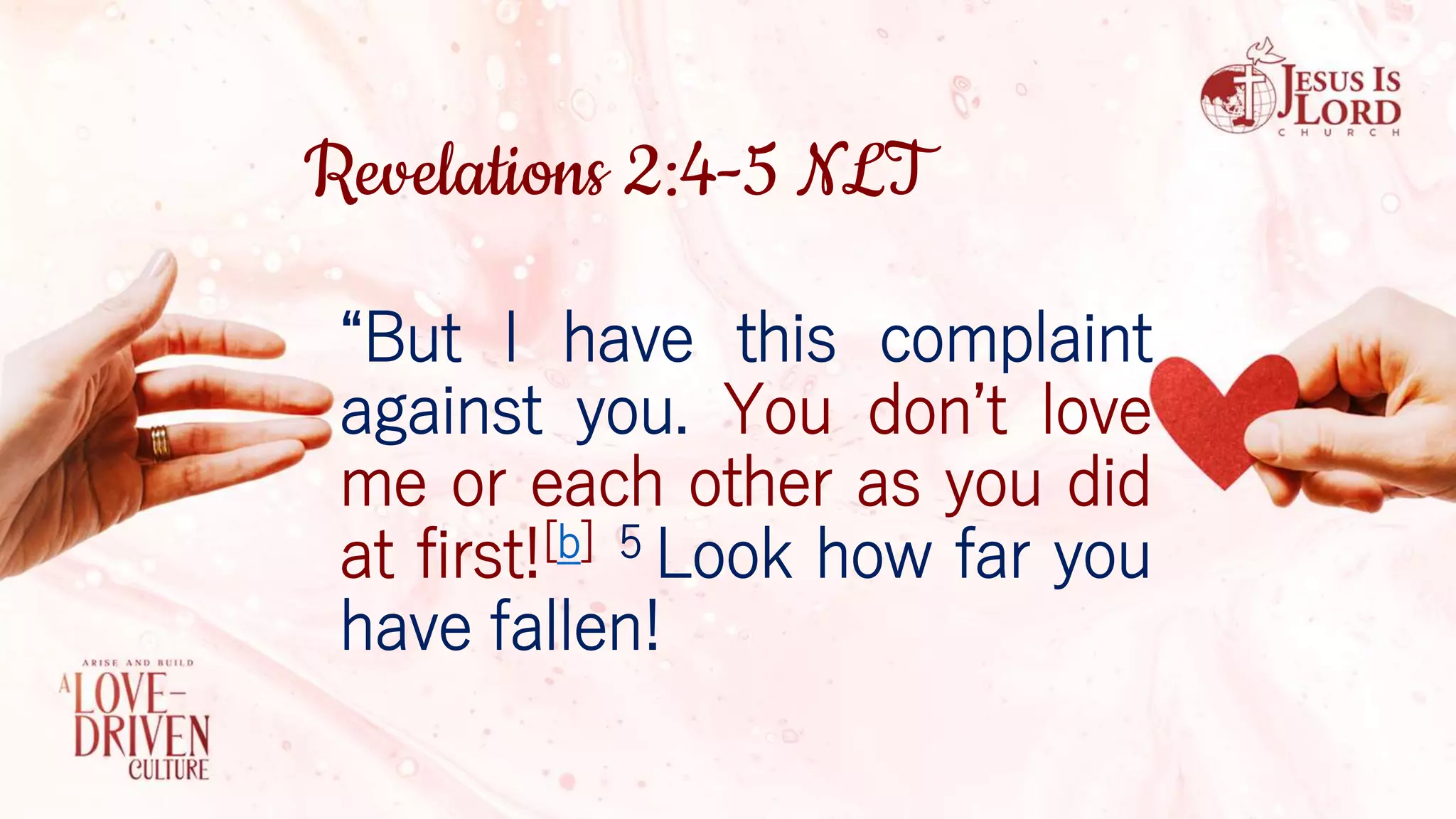 come back to your first love.pptx