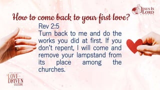 come back to your first love.pptx