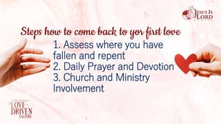 come back to your first love.pptx