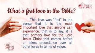 come back to your first love.pptx