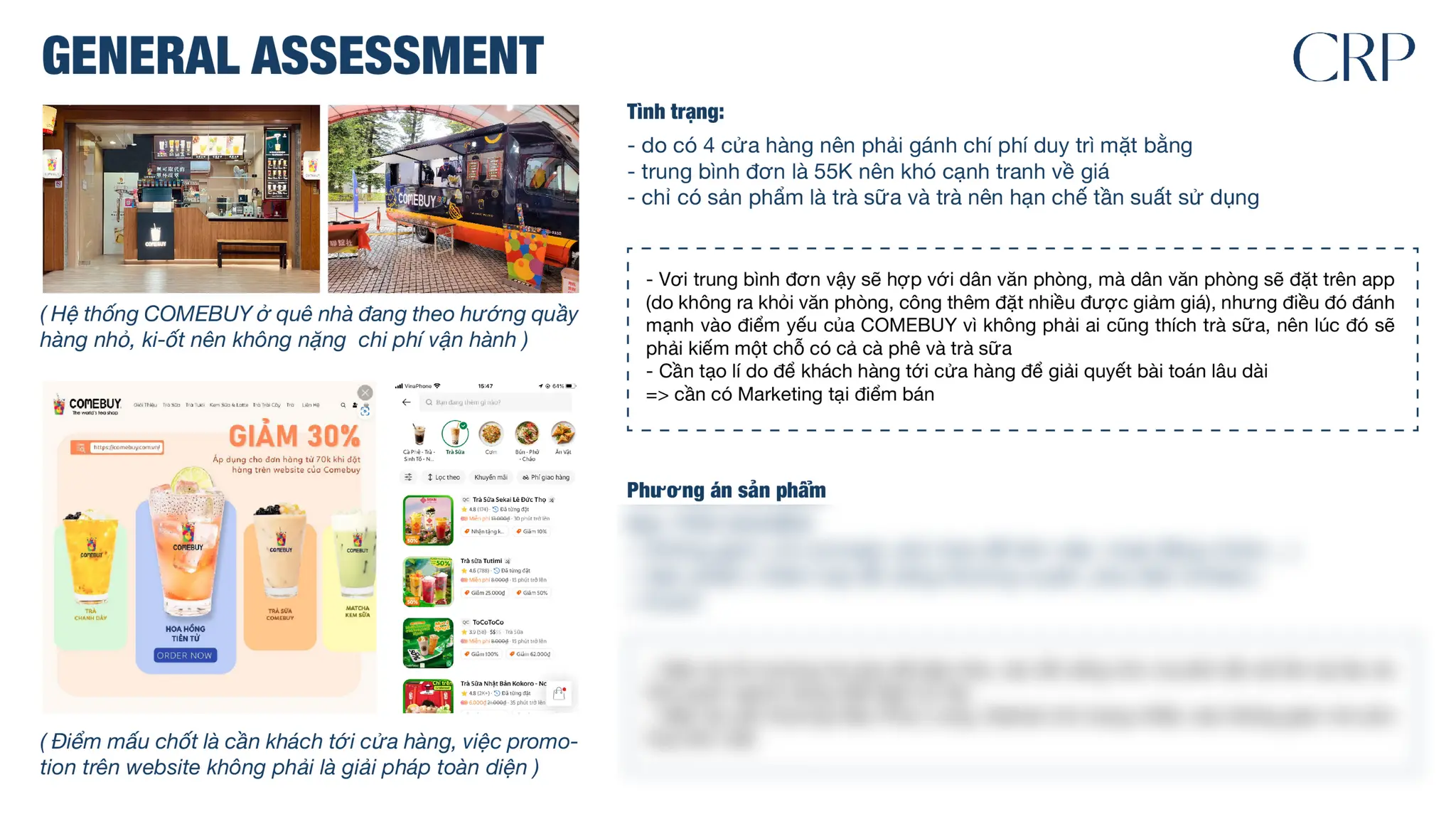 Case study 1: COMEBUY (Vietnam) (FnB) 2024 | PDF