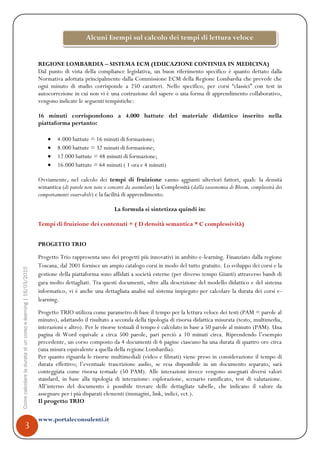 Come calcolare la durata di un corso elearning | PDF