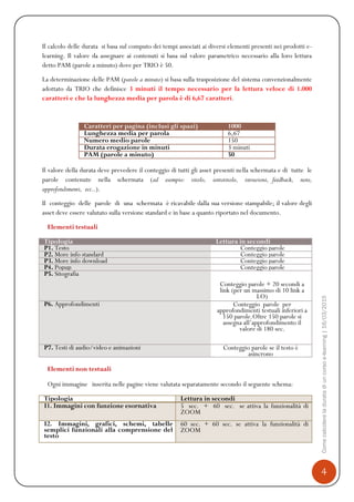 Come calcolare la durata di un corso elearning | PDF