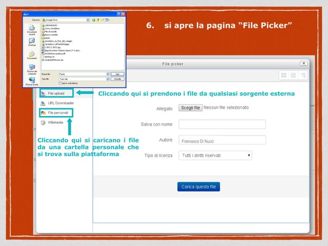 Come caricare un file | PPT