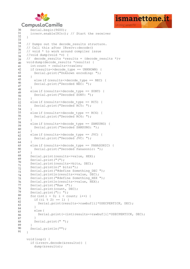 Come comandare il condizionatore di casa con arduino | PDF