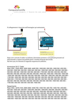 Come comandare il condizionatore di casa con arduino | PDF