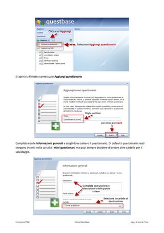 Come creare questionari con questbase | PDF | Databases | Computer ...