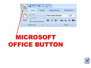 comed2 MS WORD TOPICS 2007.ppt