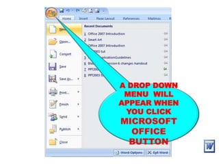 comed2 MS WORD TOPICS 2007.ppt