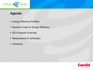 ComEd Retro-Commissioning Program | PDF
