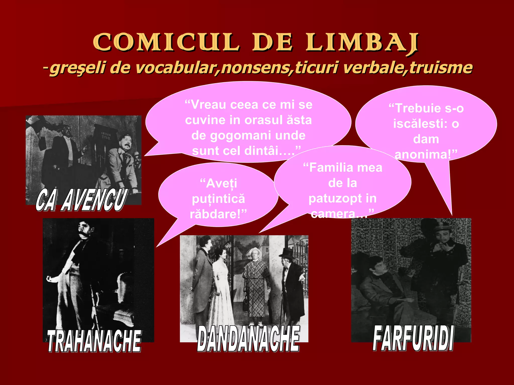 Comedia | PPT