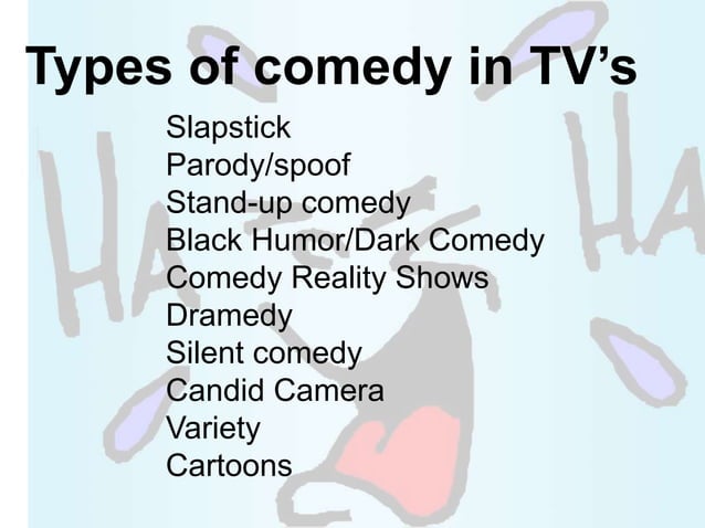 History, Types and Definition of Comedy