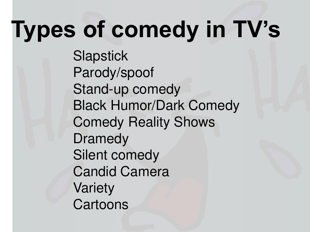 History, Types and Definition of Comedy