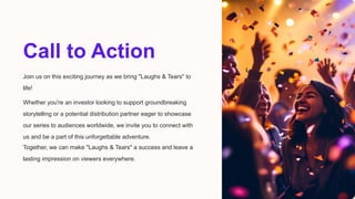 Comedy Drama Pitch Deck Template by viktor ilijev | PDF
