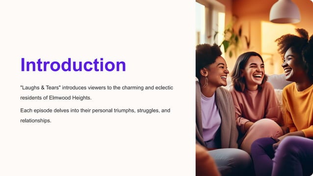 Comedy Drama Pitch Deck Template by viktor ilijev | PDF