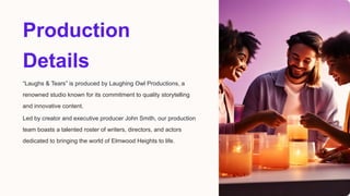 Comedy Drama Pitch Deck Template by viktor ilijev | PDF