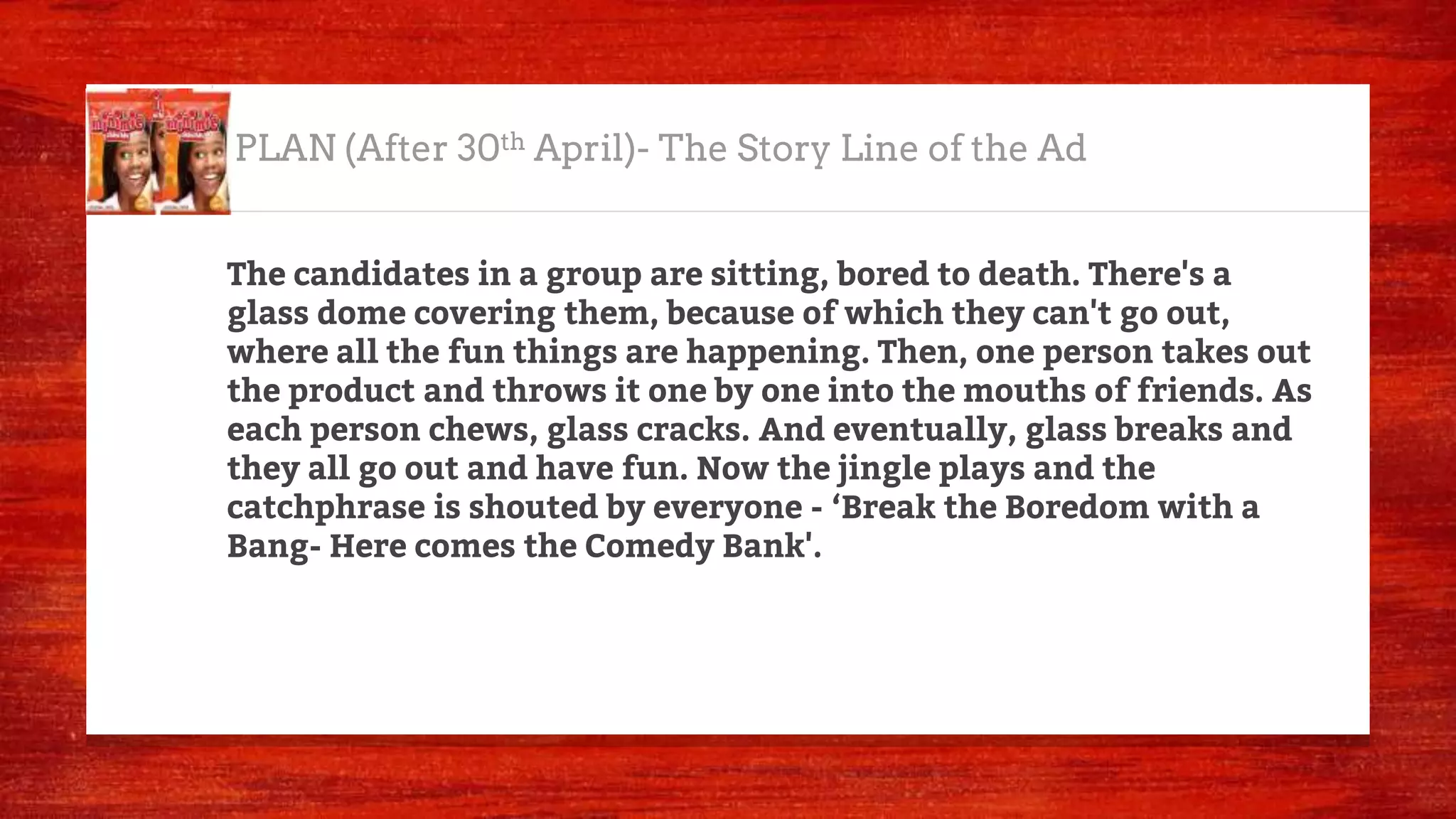 Comedy bank presentation | PPT