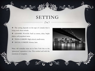 COMEDY CONVENTIONS | PPTX