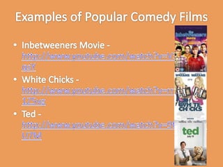 Comedy Genre Research | PPT