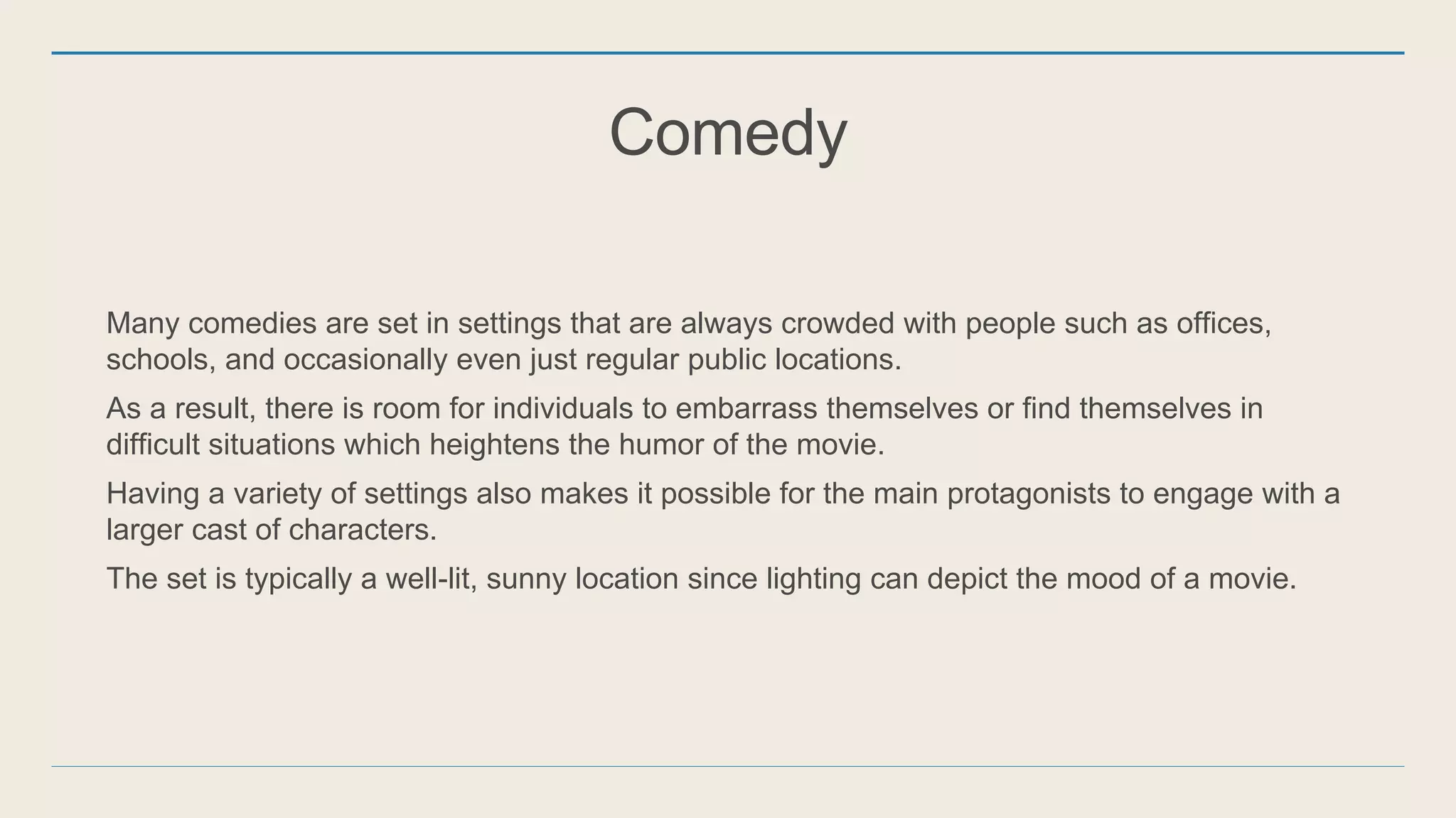 Comedy Genre Codes & Conventions | PPT