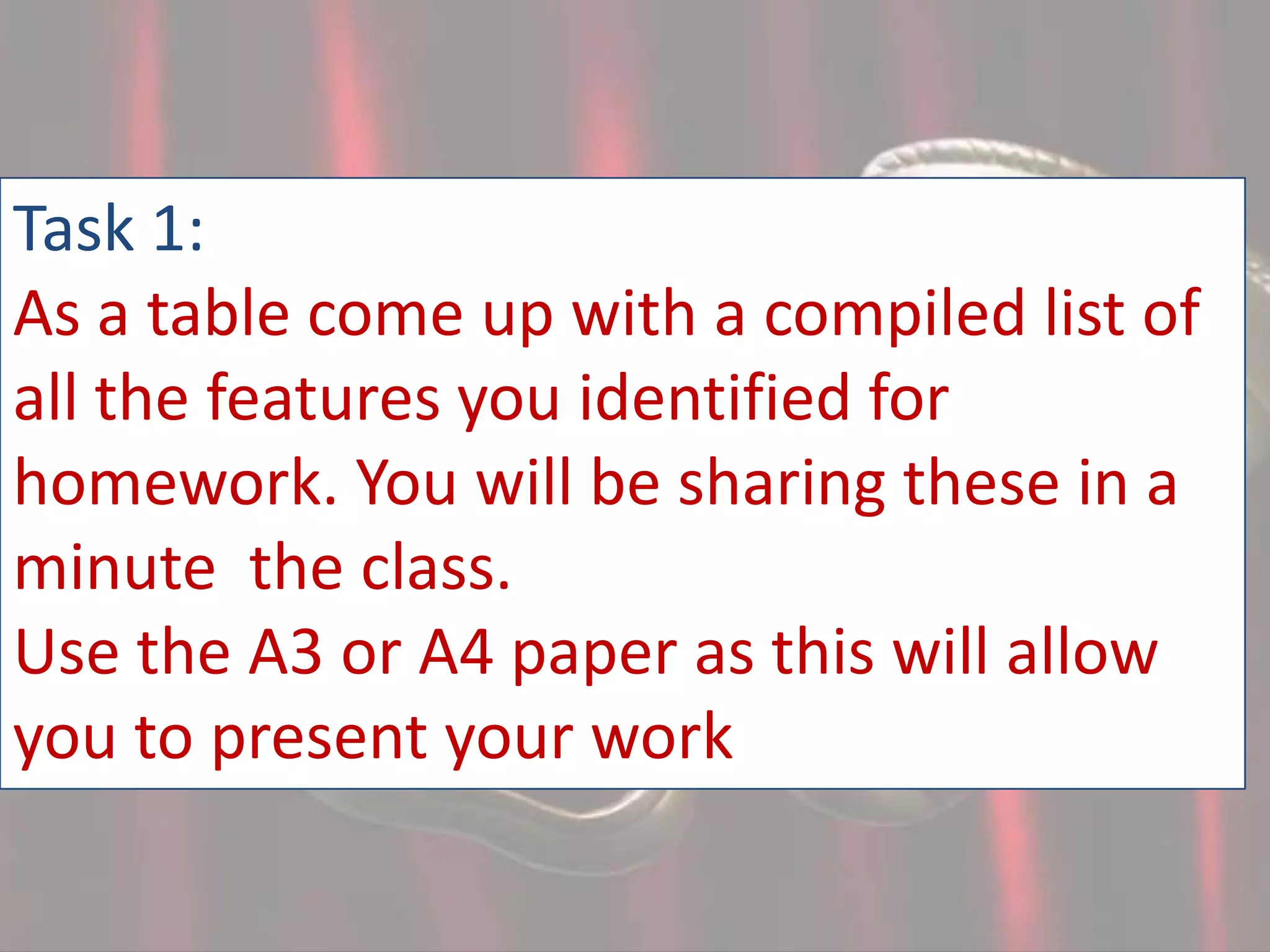 Comedy lesson 3 and 4 | PPTX