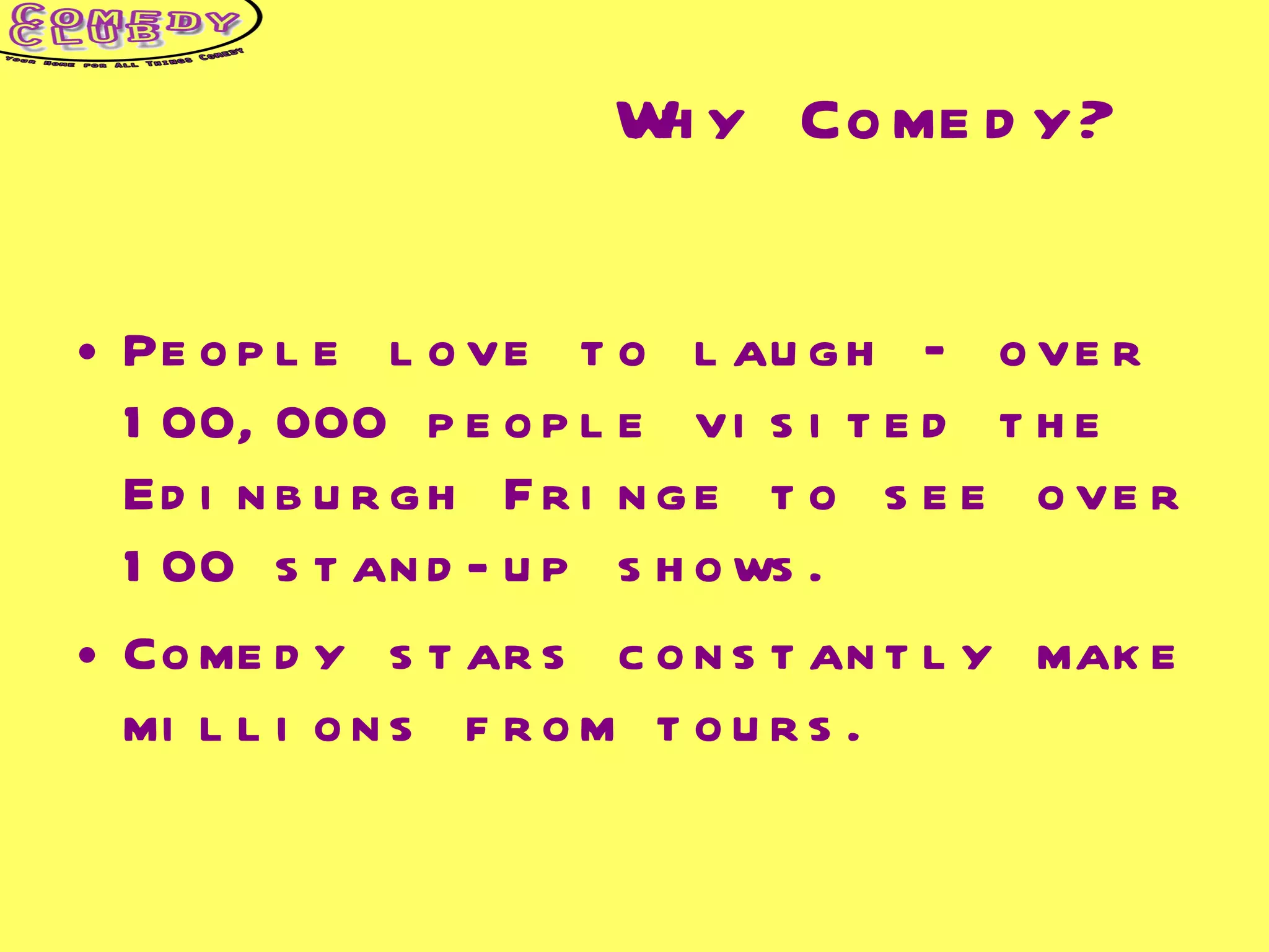 Comedy powerpoint | PPT