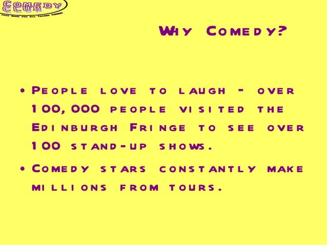 Comedy powerpoint | PPT