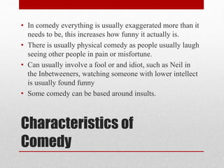 Comedy presentation. | PPT