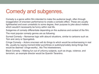 Genre Research: Comedy | PPT