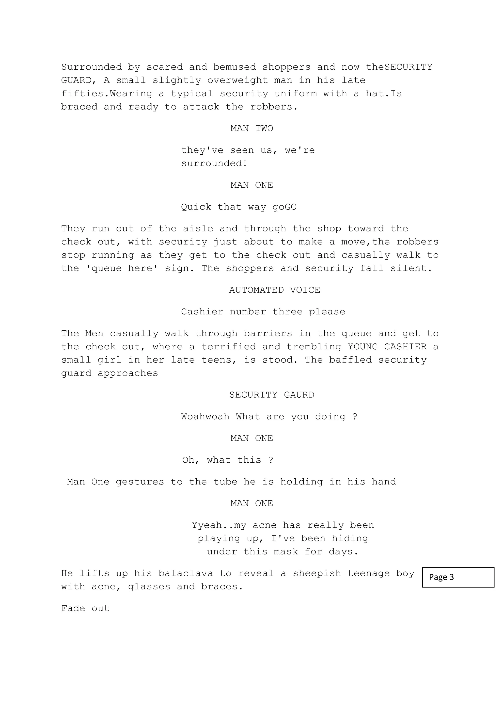 Comedy sketches | PDF