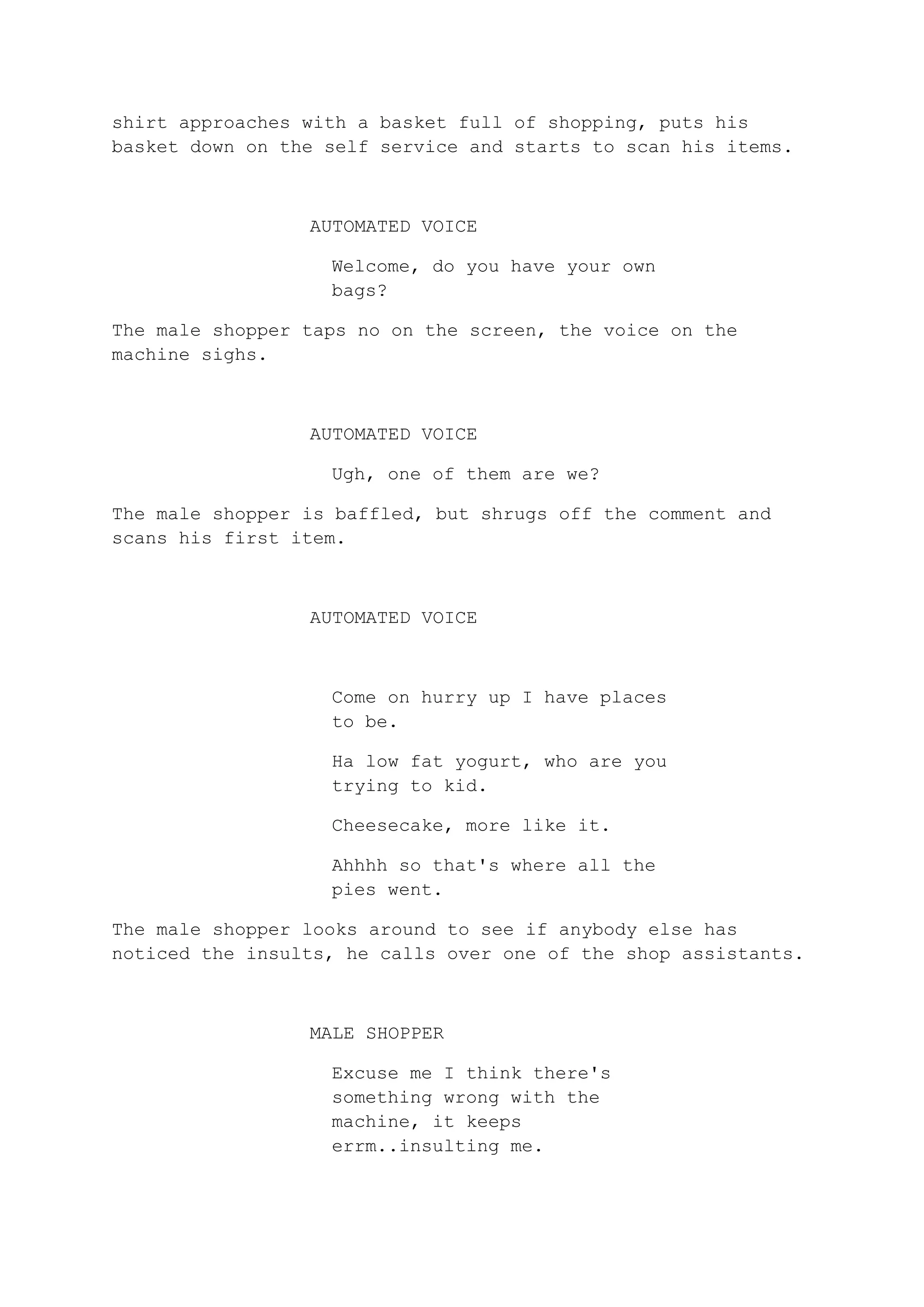 Comedy sketches | PDF