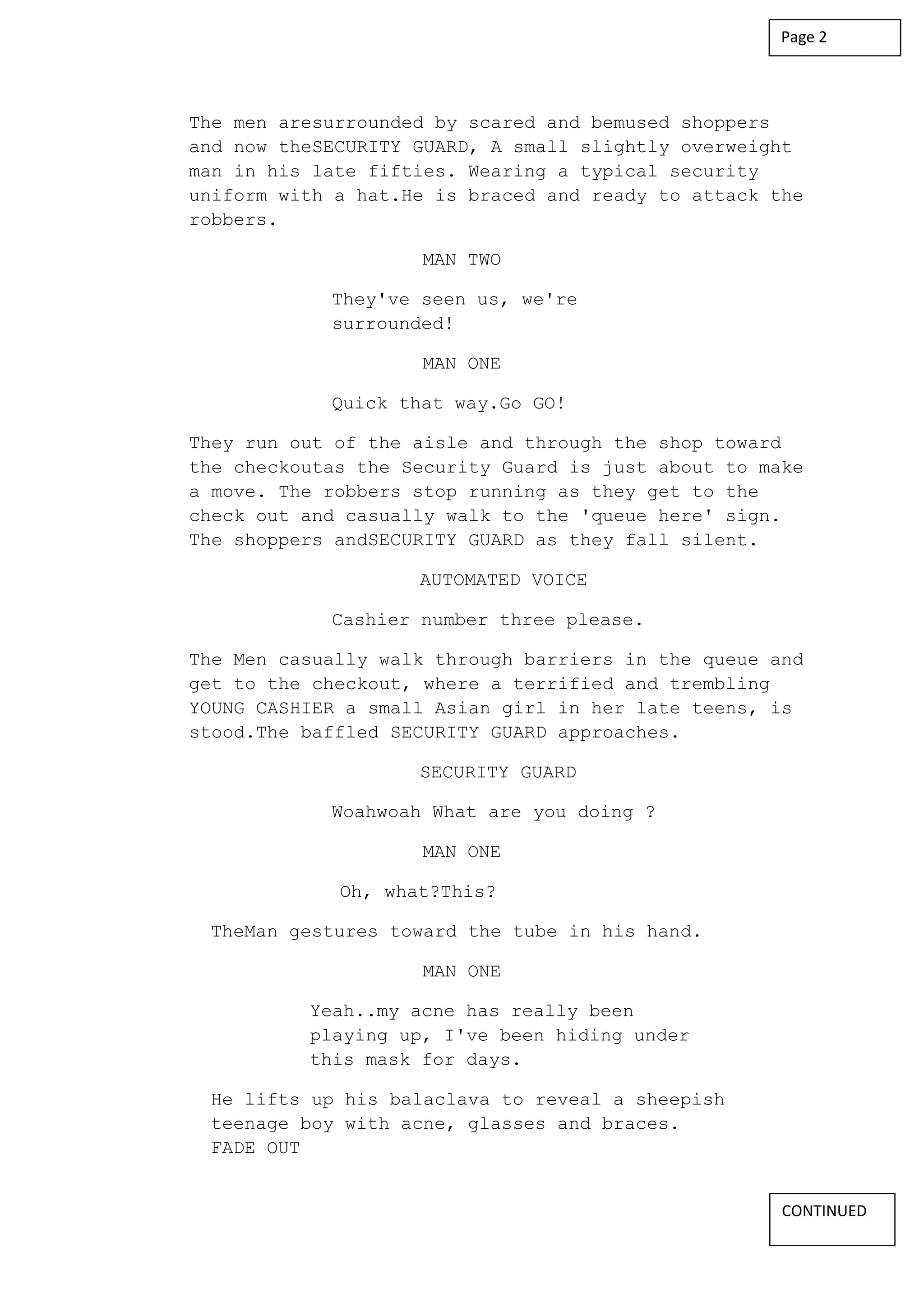 Comedy sketches master edited | DOCX | Malls & Shopping Centers | Attractions