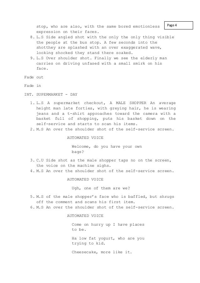 Comedy sketches sscript2