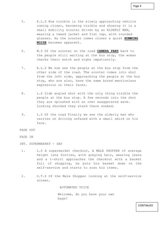 Comedy sketches sscript2 | PDF