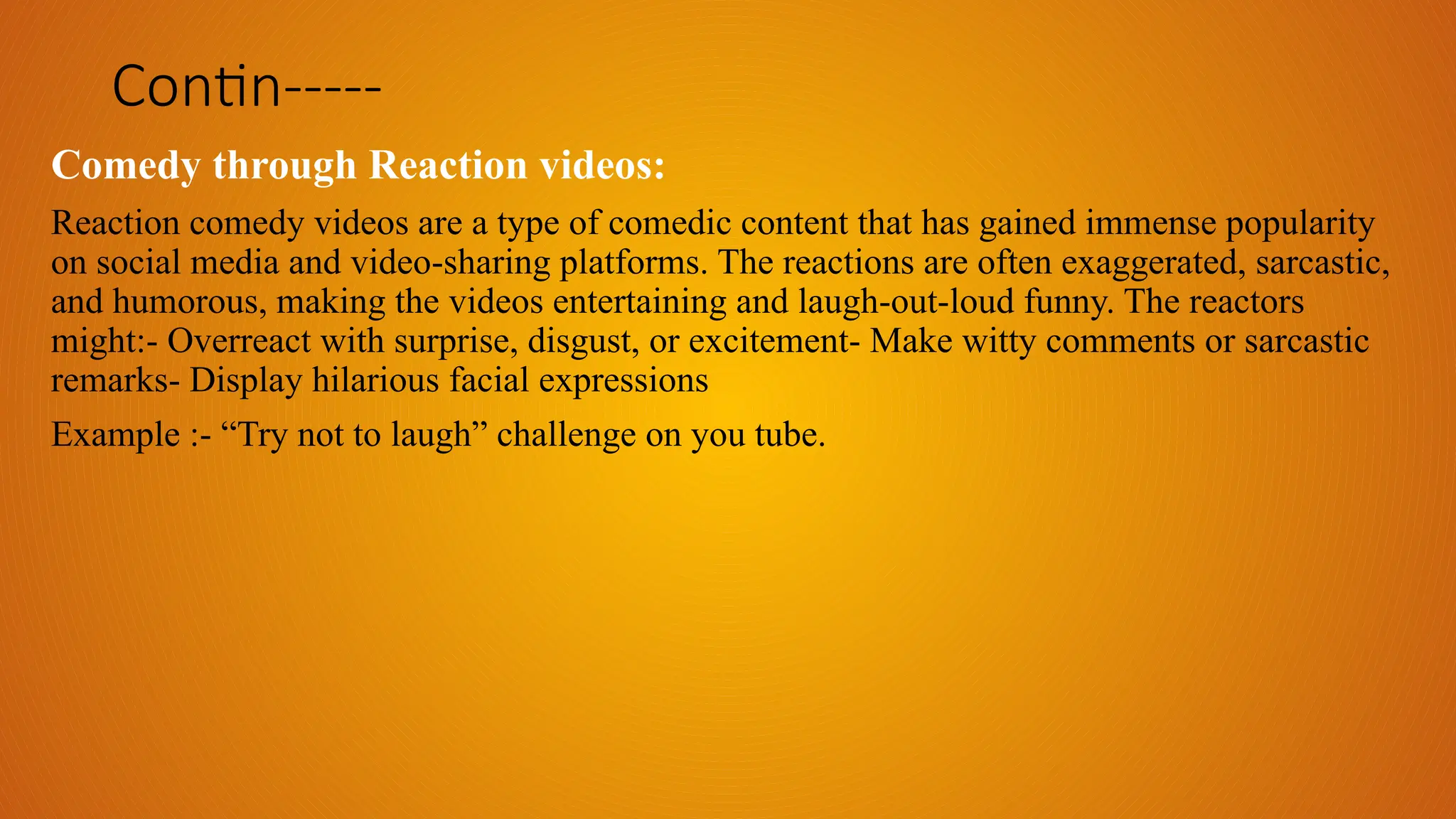 comedy slide.pptx for students entertainment | PPTX